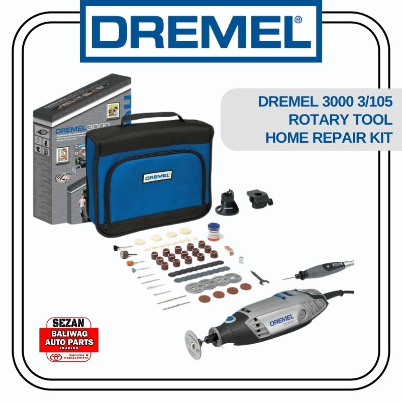 DREMEL 3000 ROTARY TOOL HOME REPAIR KIT | Shopee Philippines