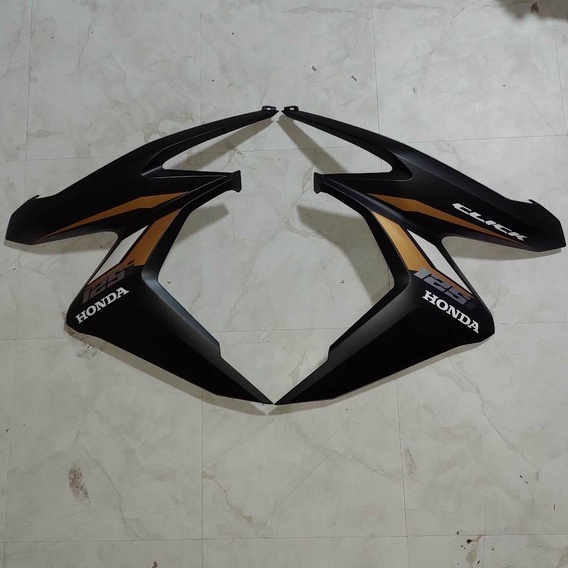 HONDA CLICK 125 I V2 GAME CHANGER 2021 SIDE COVER K2V (MATTE BLACK ...