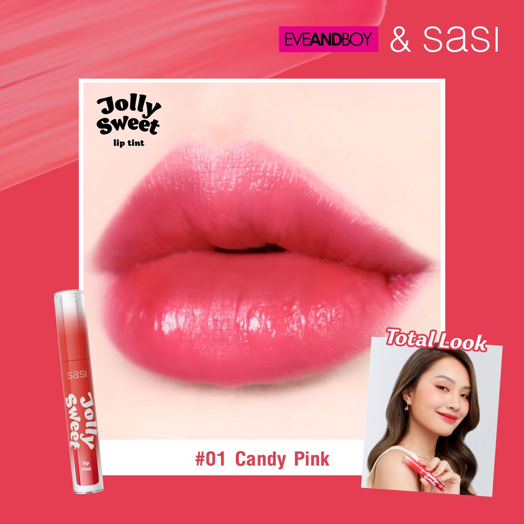 Sasi Jolly Sweet Lip Tint New Non Stick To Mass Dip Lipstick J2 ...