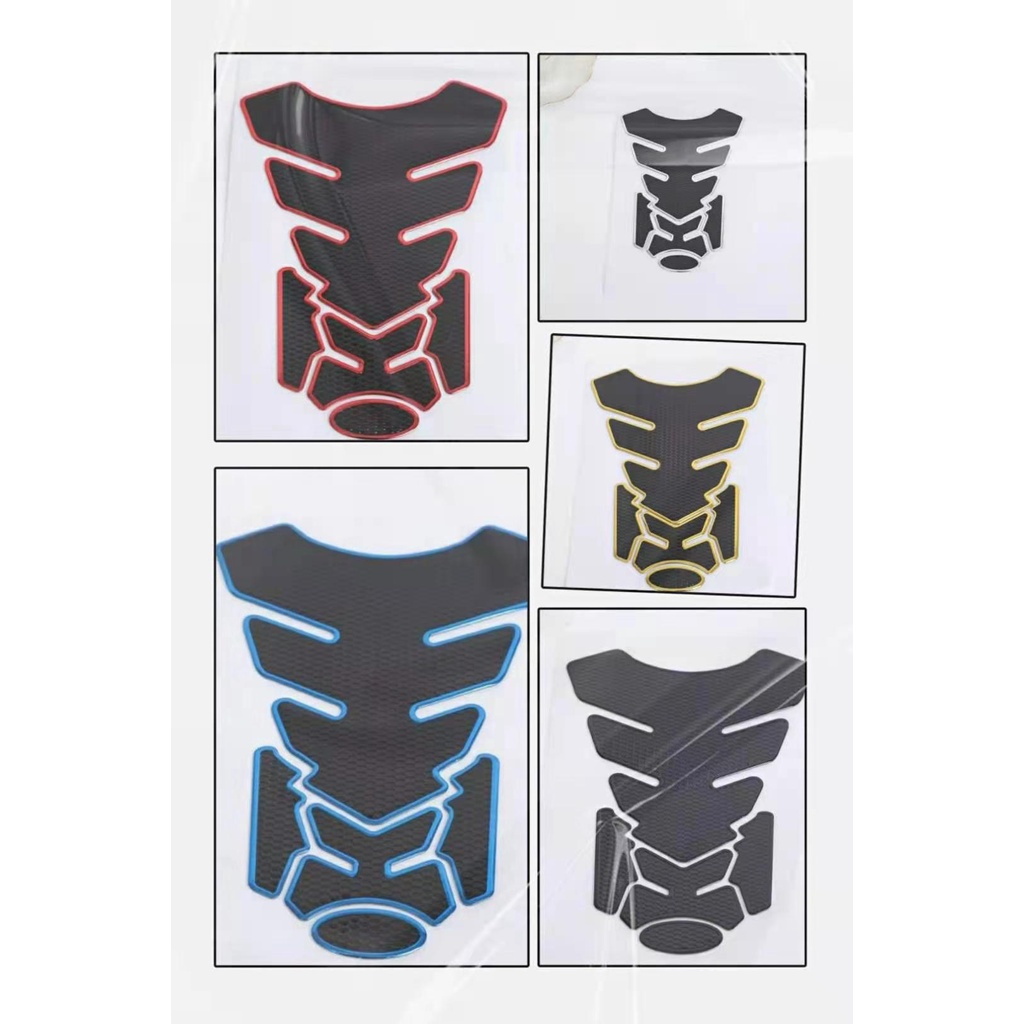 New Motorcycle universal Gas Fuel Tank Pad Protection Sticker Decal oil ...
