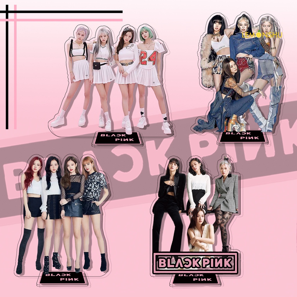 LS.Q BLACK PINK Standee Clear Print Korean Idols Photo Picture 3D ...