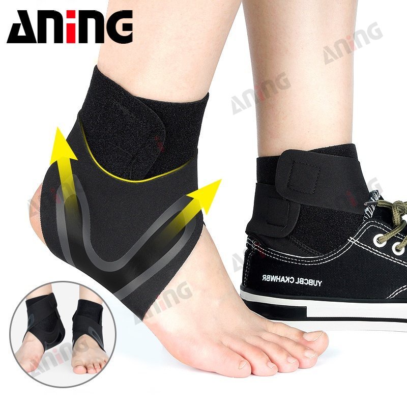Ankle Support Sports Anti Sprain Ankle Supporter Brace Strap Adjustable ...