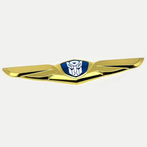 Transformers Car Stickers Metal Classic 3d Three-Dimensional Modified ...
