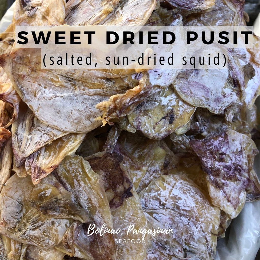 Dried Pusit Seafood, Daing Pusit, Danggit, Daing Sapsap, Dry Danggit ...