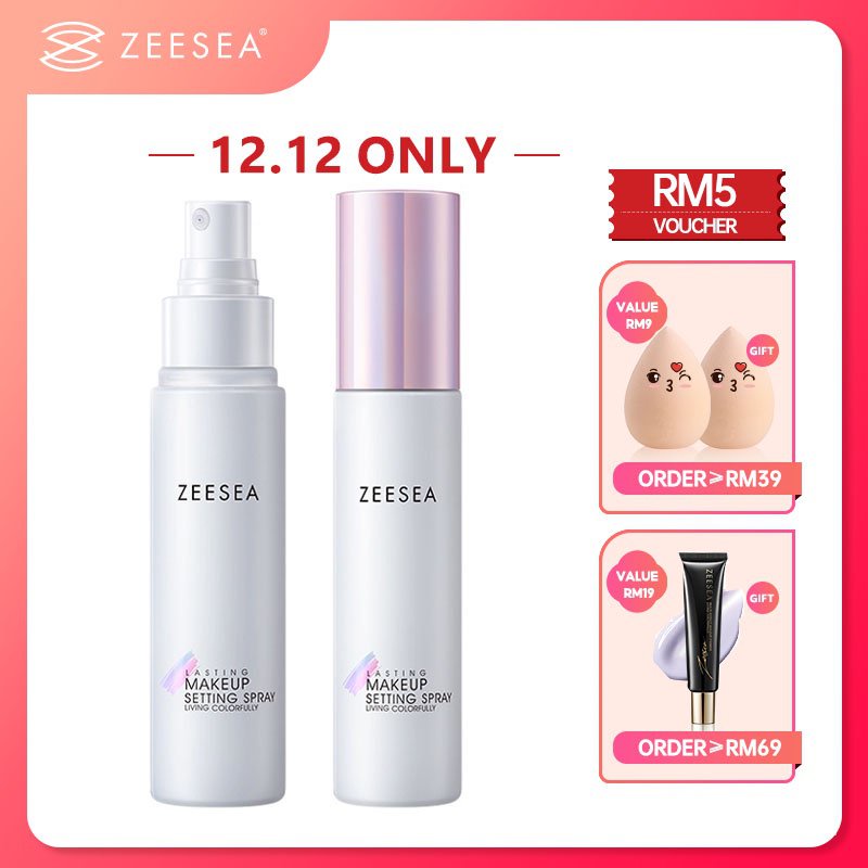 ZEESEA Makeup Setting Spray Makeup Water Lotion Long Lasting Oil Control Moisturizing Matte ...