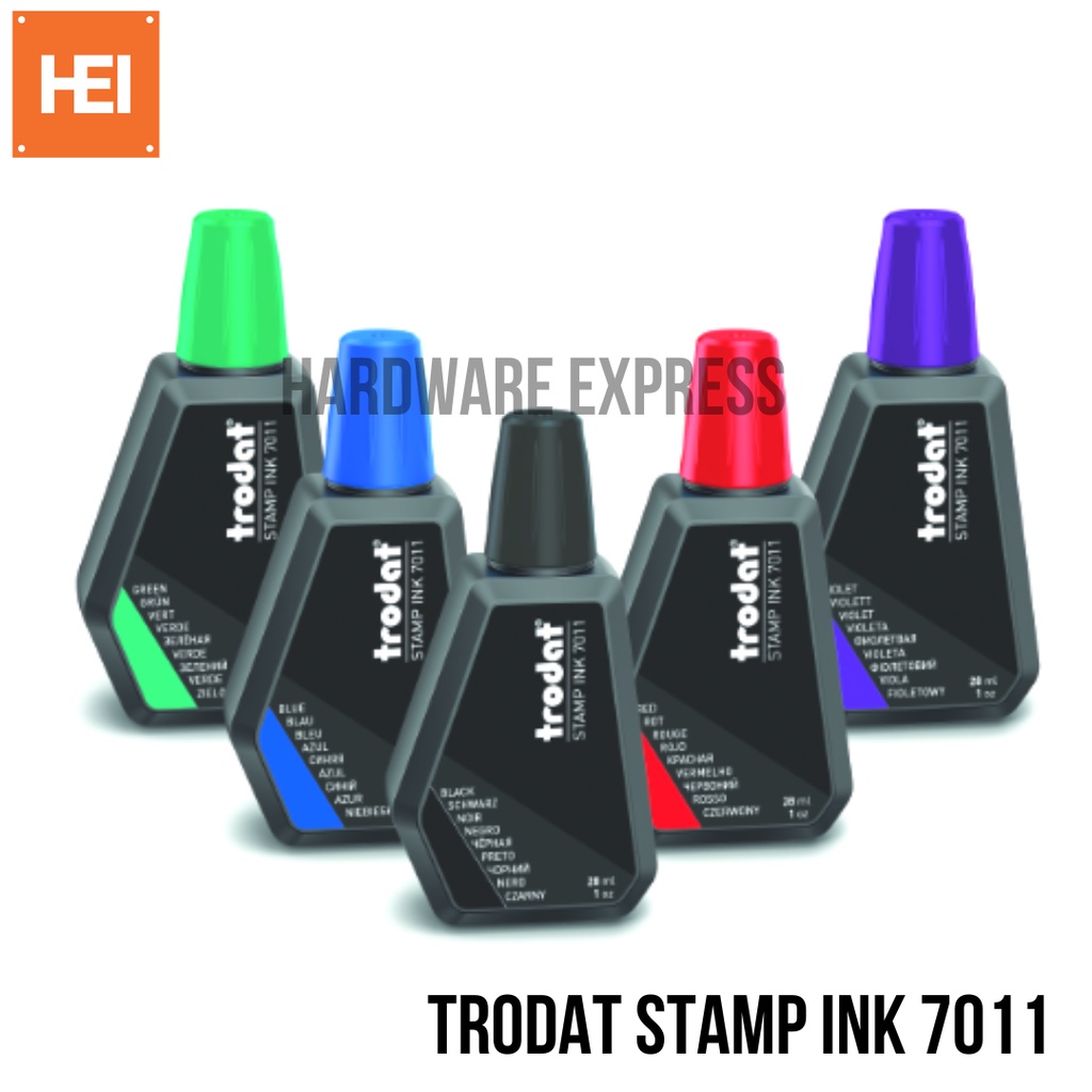 Trodat Stamp Ink 7011 28ml | Shopee Philippines