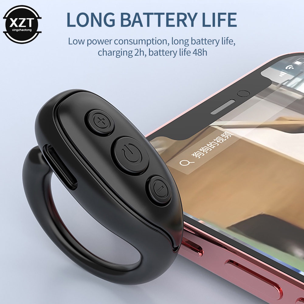 Bluetooth fingertip video controller ring mobile phone Bluetooth ...