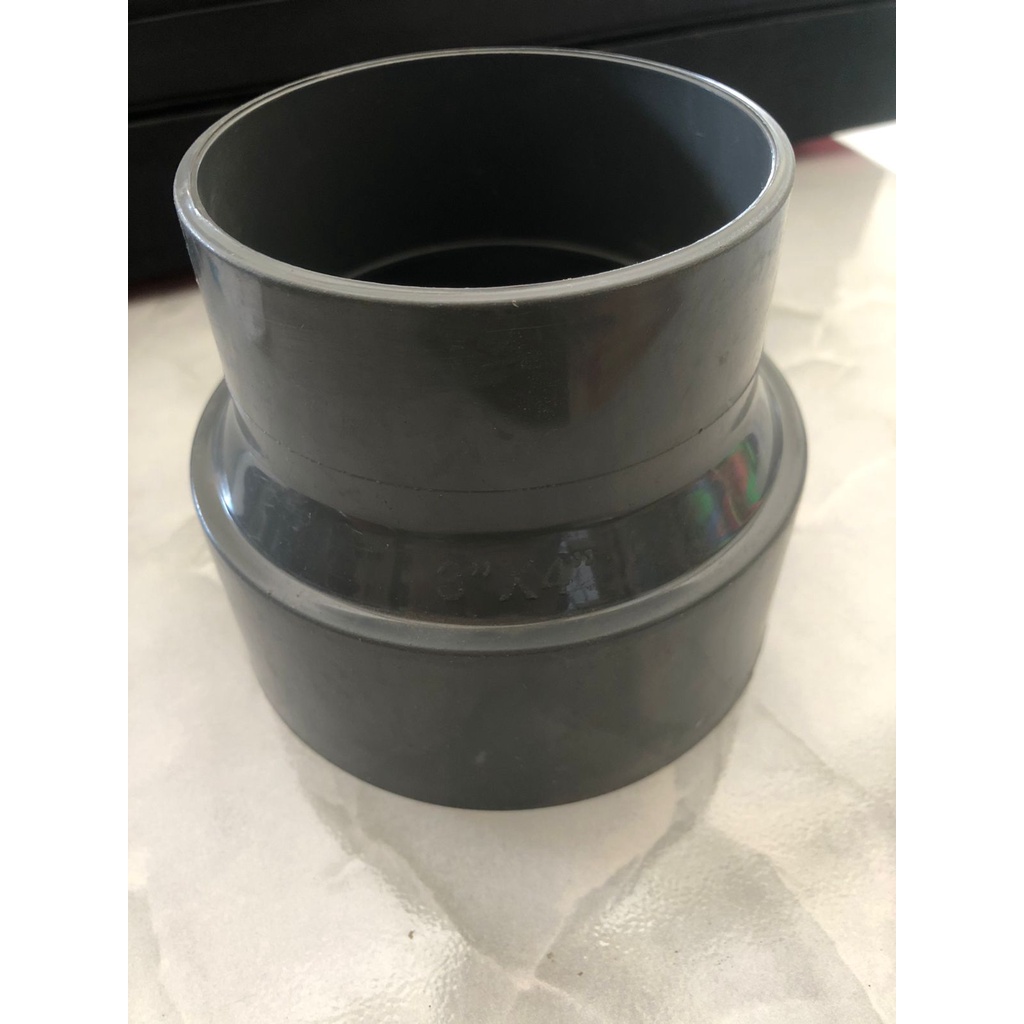Vlok Sock / Reducer Socket PVC 4" x 3" 4x3 inch Grest | Shopee Philippines