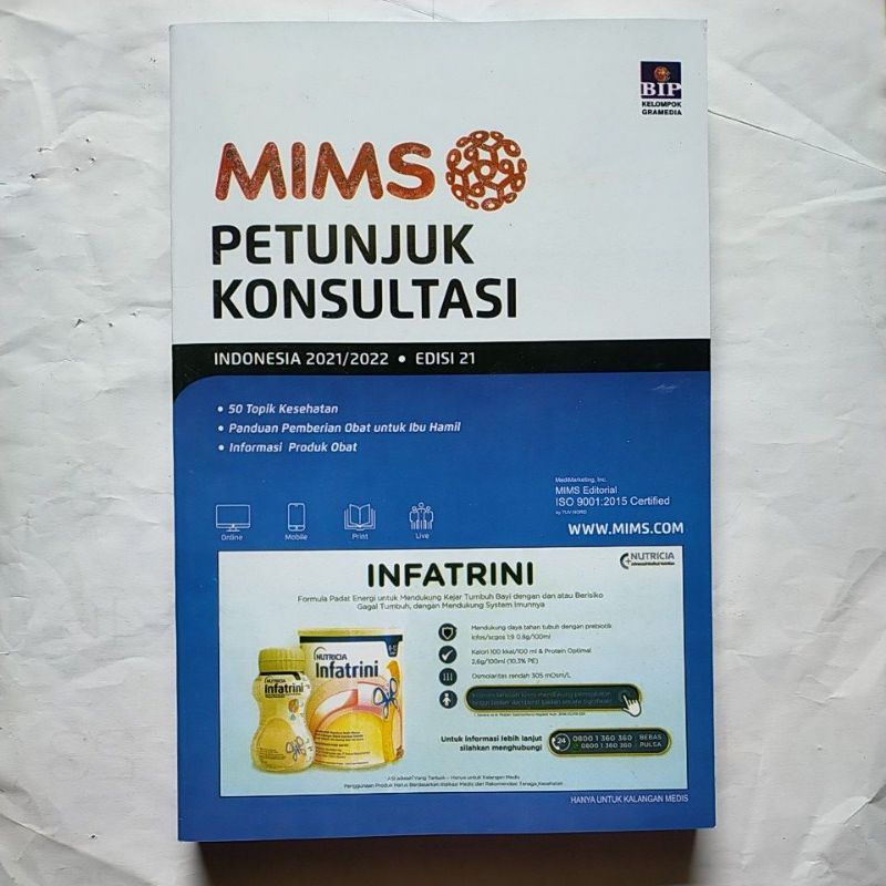 Mims Indonesian Consultation Guidelines 2021/2022.Edition 21 and ...
