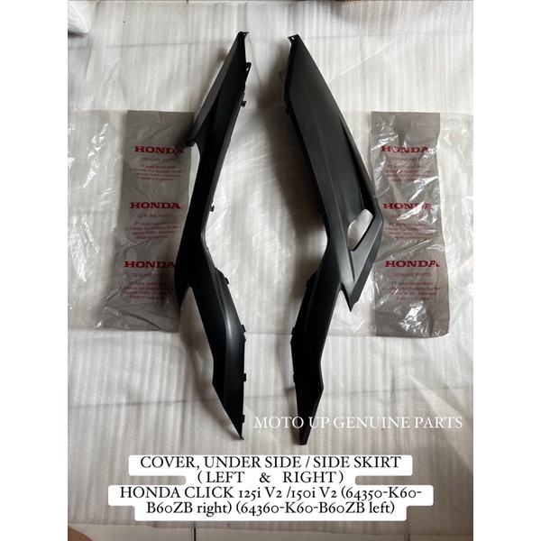 UNDER SIDE COVER / SPADA HONDA CLICK 125i/150i V2 (64350-K60-B60ZB ...