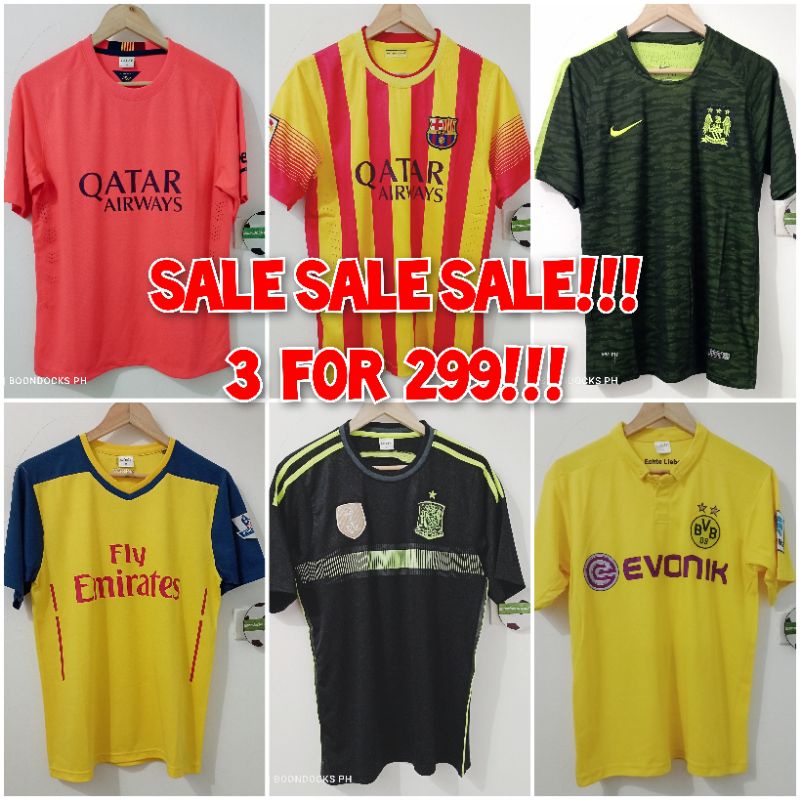 BOONDOCKS Football Soccer Jersey Long Sleeves Short Sleeves | Shopee ...