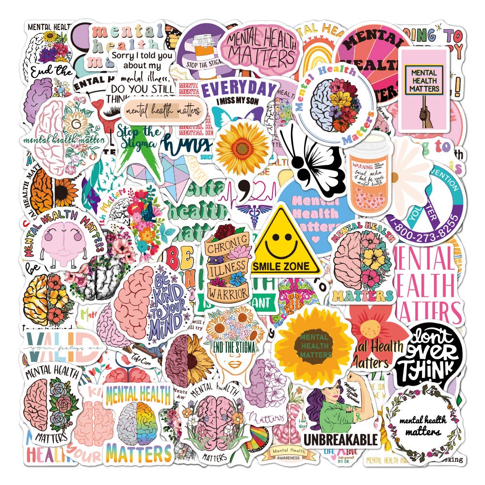 Non-Repeat Waterproof Vinyl Stickers 100 Pcs | Shopee Philippines