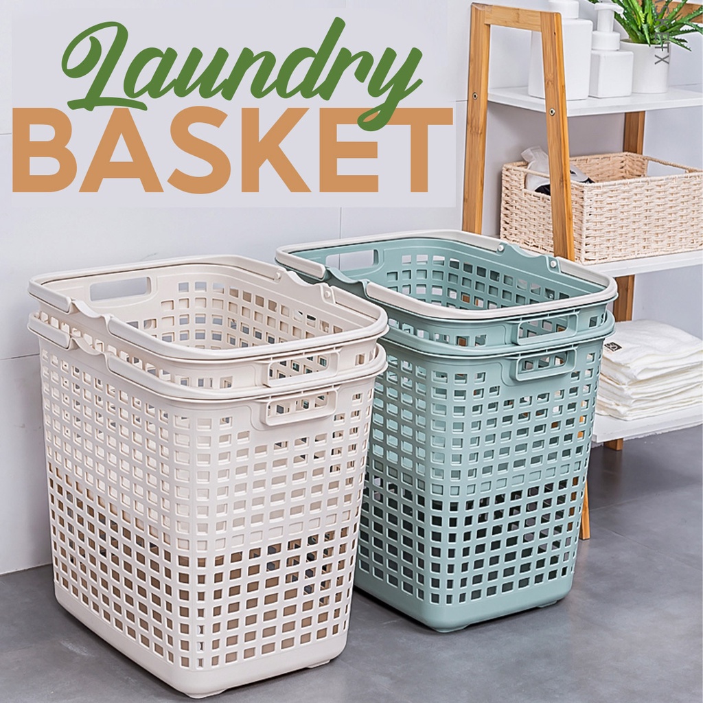 LOCAUPIN Laundry Hamper with Handle Sundries Dirty Clothes Basket ...