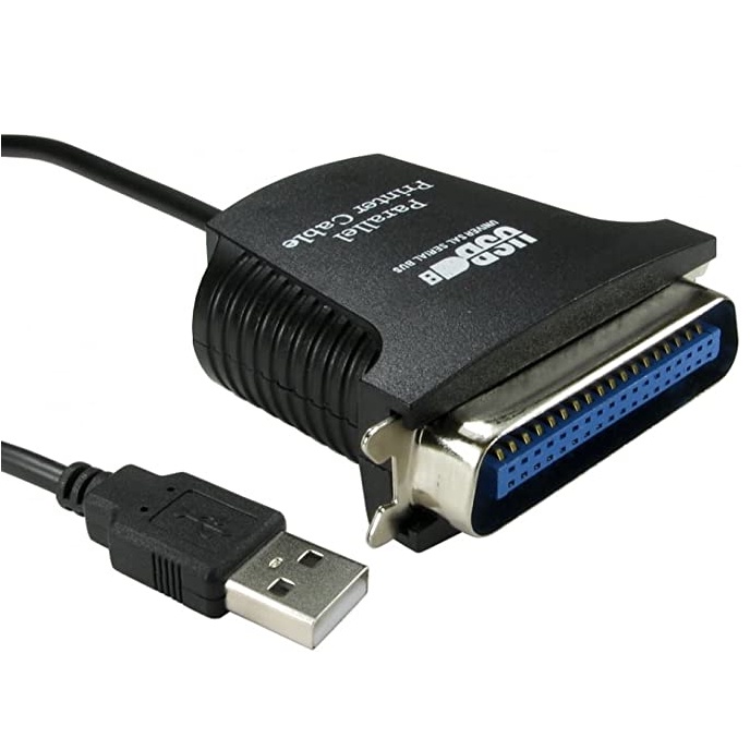 Female Port Parallel Cable 80cm New A40 USB 2.0 To Parallel 36Pin 36 ...