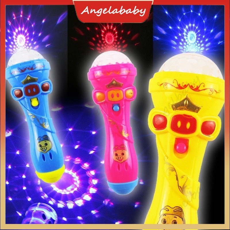 Children's Luminous Toys Microphone Flash Stick Baby's Toys for girl ...