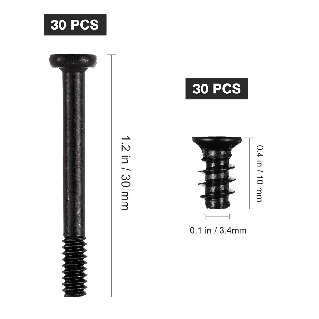 [READY STOCK] Computer Case Fan Screw Kit Self-tapping Screws ...