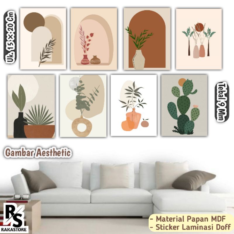HIASAN DINDING Aesthetic Posters/ Aesthetic Wall Decorations/ Aesthetic ...