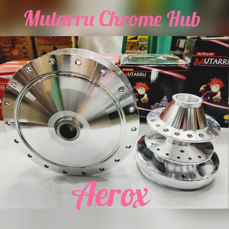 Mutarru Hub For Aerox V1/V2 Chrome (Thailand made) | Shopee Philippines