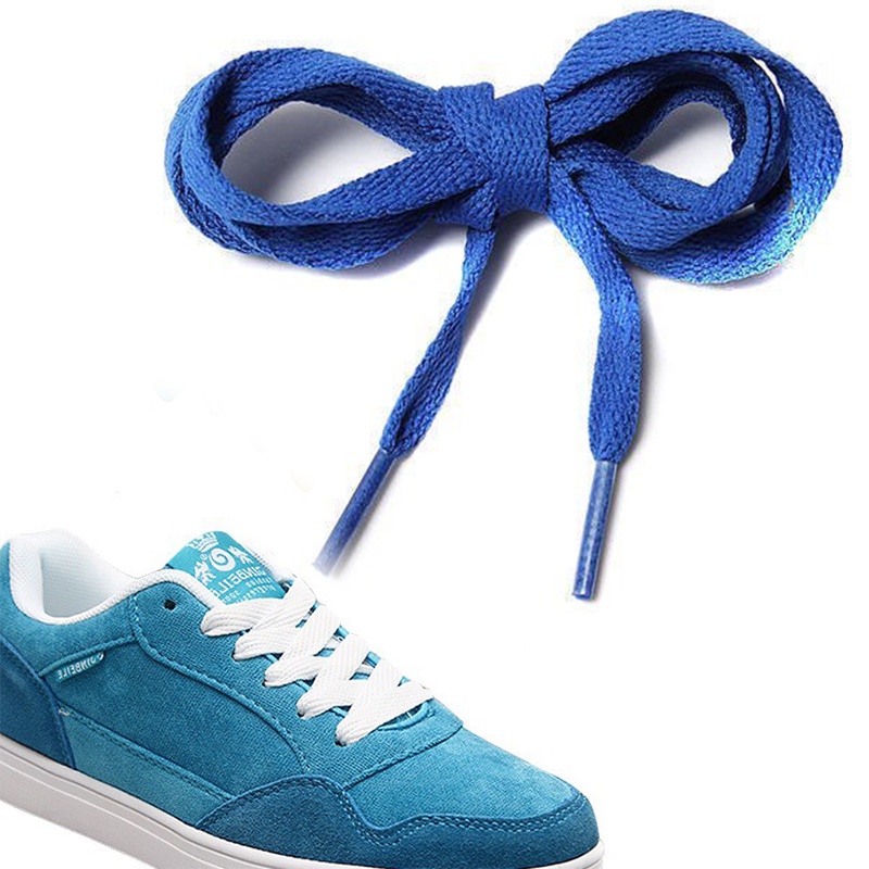 Unisex Sneaker Sport 1 Pair Various Color 120cm Flat Shoelace Shoes ...