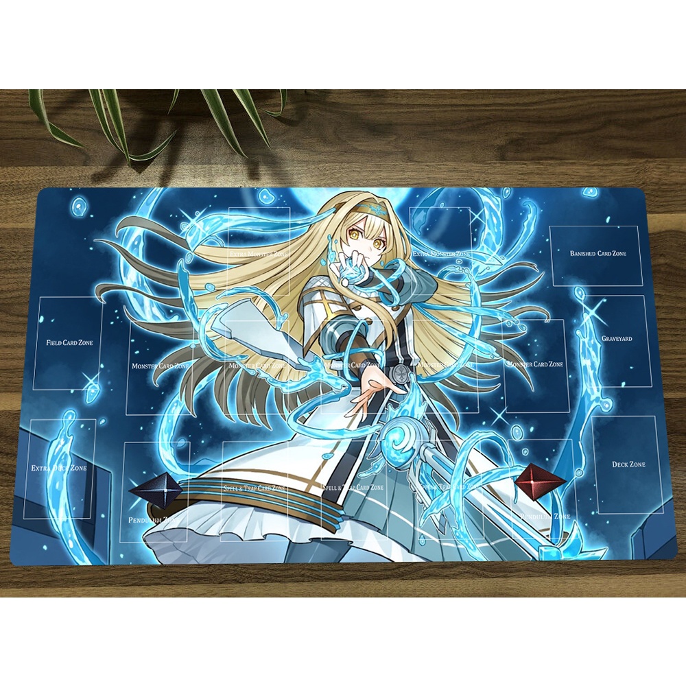 YuGiOh Playmat Exosister Gibrine TCG CCG Mat Trading Card Game Mat ...