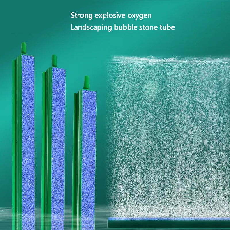 Oxygen Pump Aeration Pump Blue Aeration Pipe Bubble Wall Air Stone ...