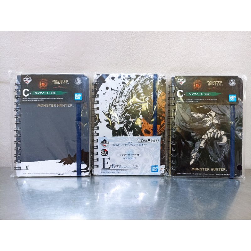 Bandai Monster Hunter Notebook 10.5x15cm | Shopee Philippines