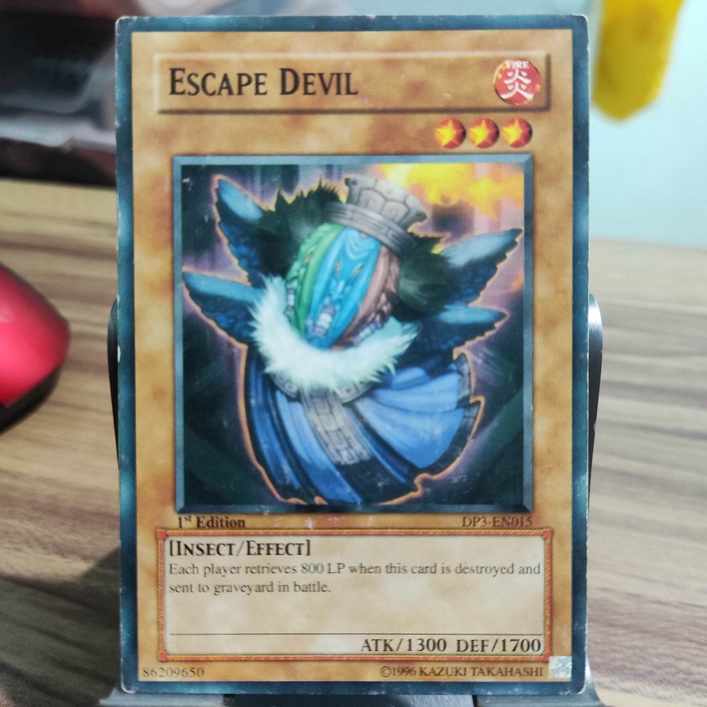 Escape Devil | Yu-Gi-Oh! Trading Card Game | OS CL@$S A | Shopee ...