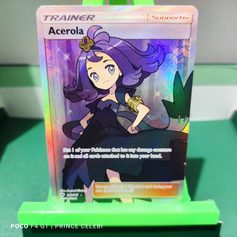 Pokemon TCG - Acerola Full Art | Shopee Philippines