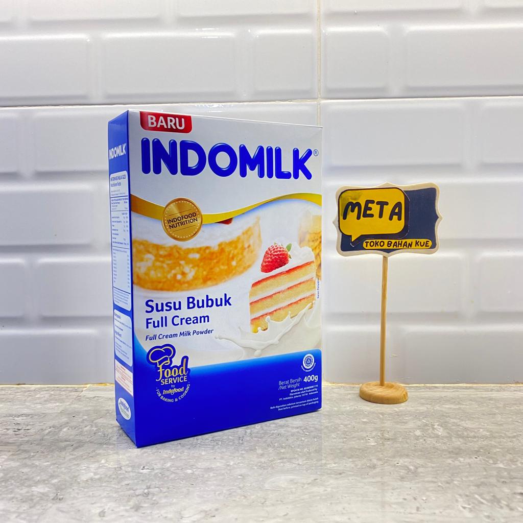 Full CREAM Milk Powder 400GR EXP.MAR 26/FULL CREAM INDOMILK Powder/FULL ...
