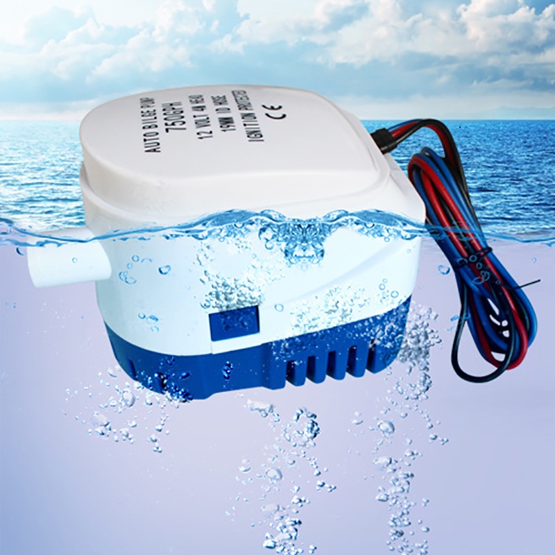AZJ 12V 24V 110V 220V 750GPH 1100GPH Automatic Boat Bilge Pump Auto ...