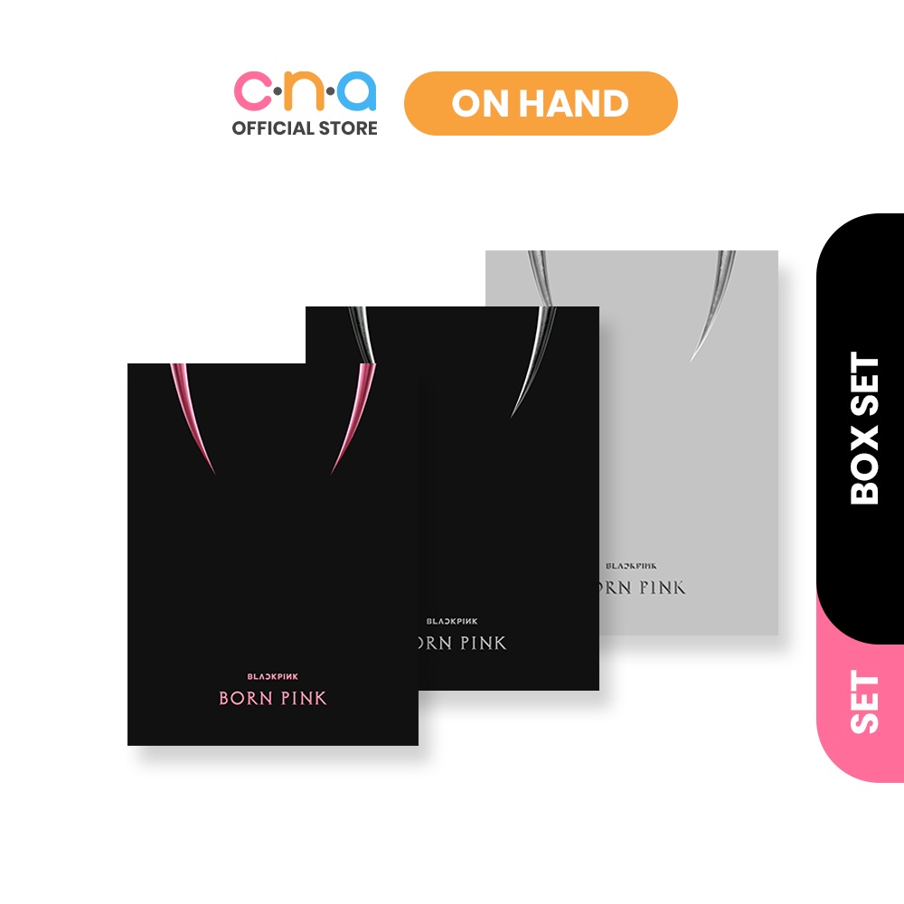 CNA BLACKPINK - Born Pink 2nd Album (Box Set Version) *No POB Included ...