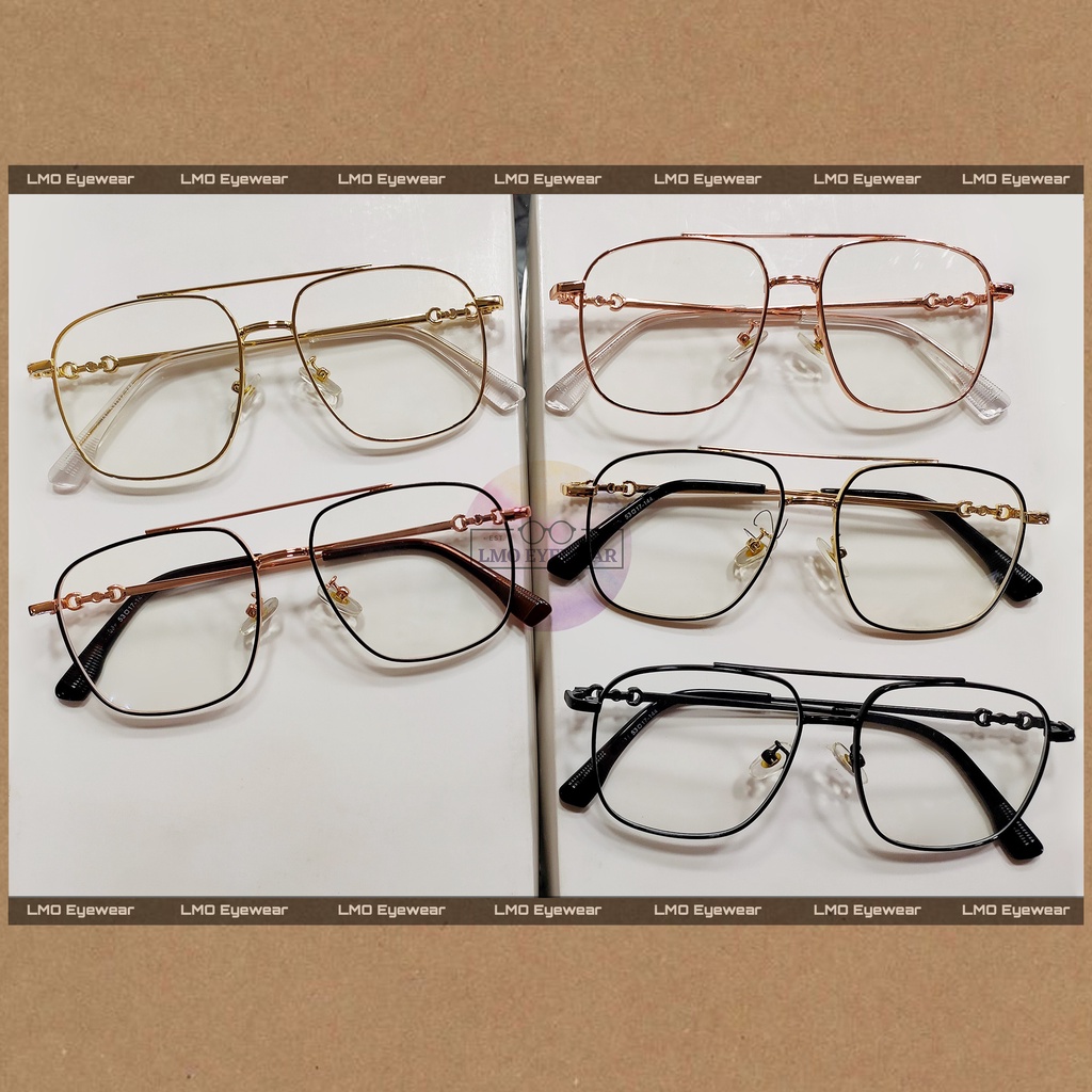 Ariel Frame Reading Glasses Minus Cylinder Aviator Model Anti-Radiation ...
