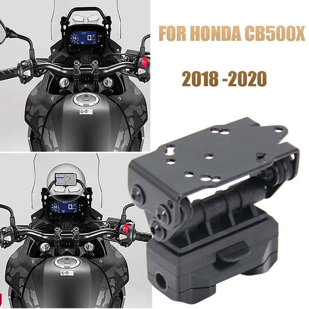 Motorcycle GPS/SMART PHONE Navigation GPS Plate Bracket Adapt Holder ...