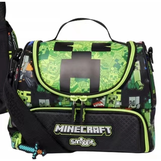 Smiggle MINECRAFT Classic Backpack for Primary Children | Shopee ...