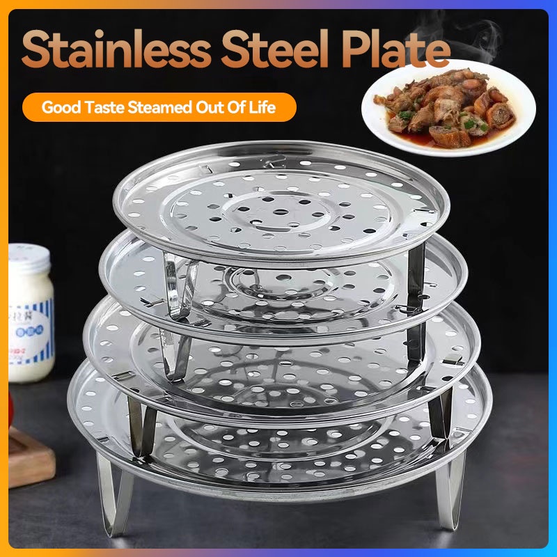HL Stainless steel steamer rack kitchen ware plug-in soup pot steamer ...