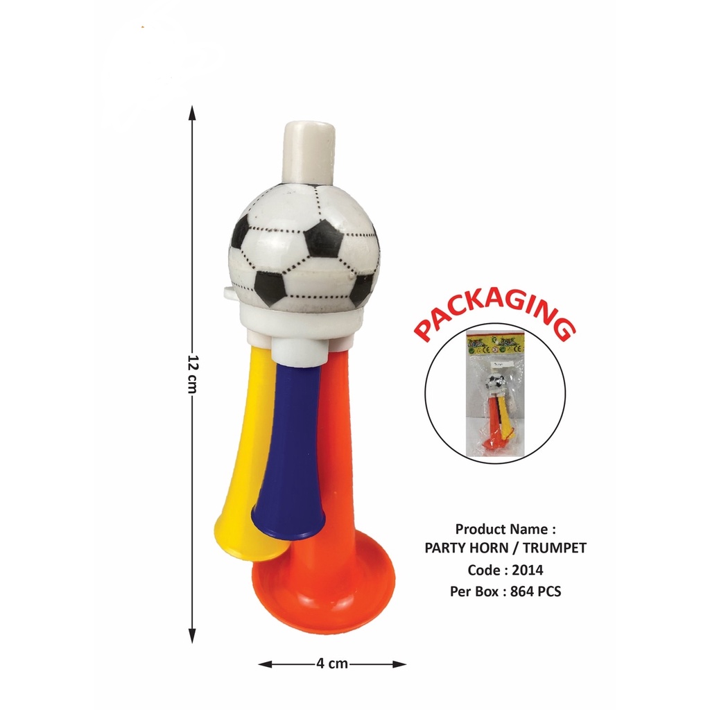 Torotot - Kids Horn toy for new year loud plastic louder random color ...