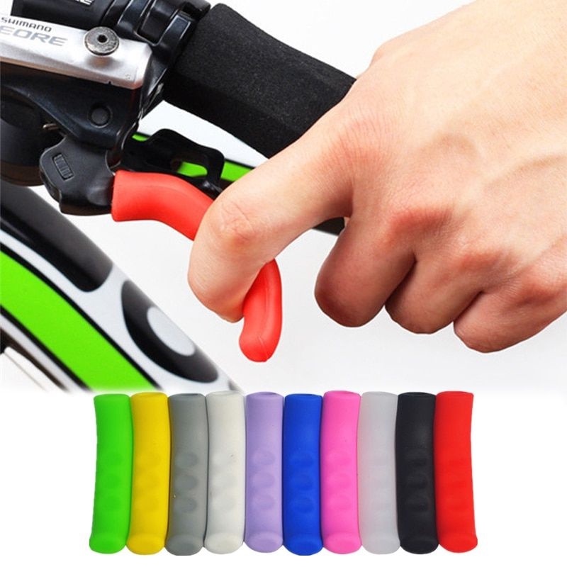 Lever grip 2PCS Silicone Bicycle Lever Grips Protectors Cover Sleeve ...