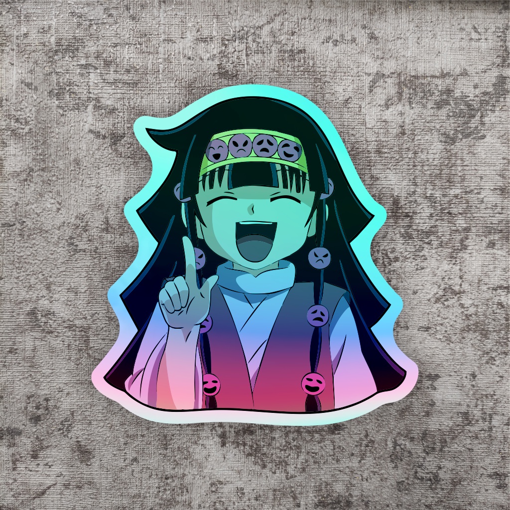 Alluka Zoldyck hologram hunter x hunter anime sticker | Shopee Philippines