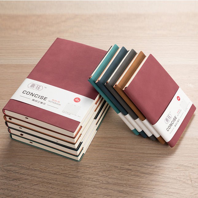 A5 Retro Journal Notebook Concise Planner notepads With Bookmark ...