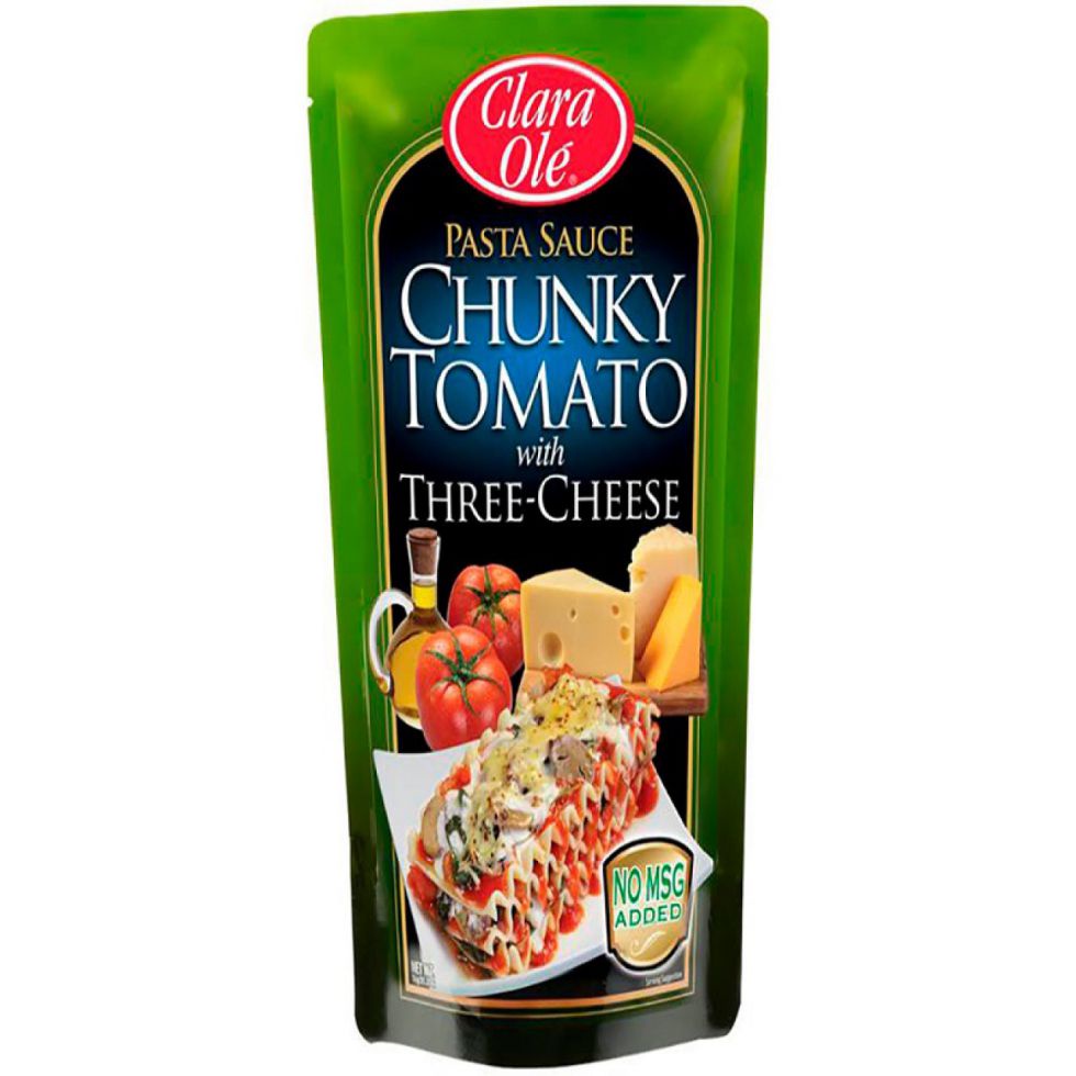 Clara Ole Pasta Sauce Chunky Tomato With Three Cheese 1kg | Shopee ...