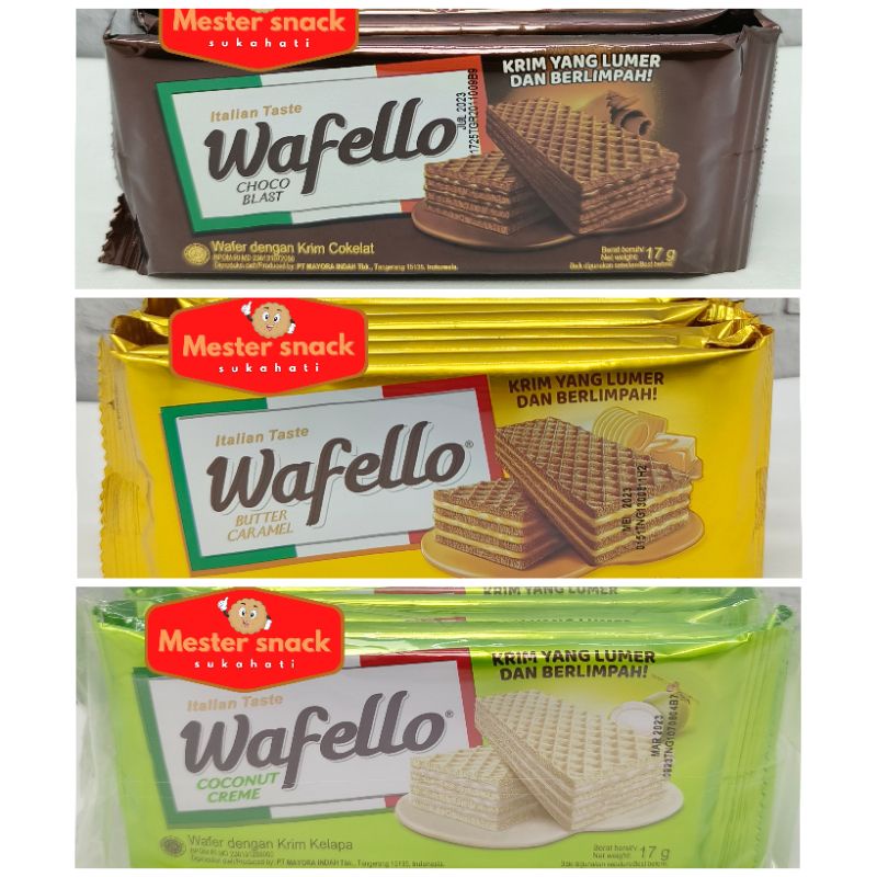 Roma Wafello 1000 | Waffle Waferlo | Wafello Renceng | Chocolate Waffle ...