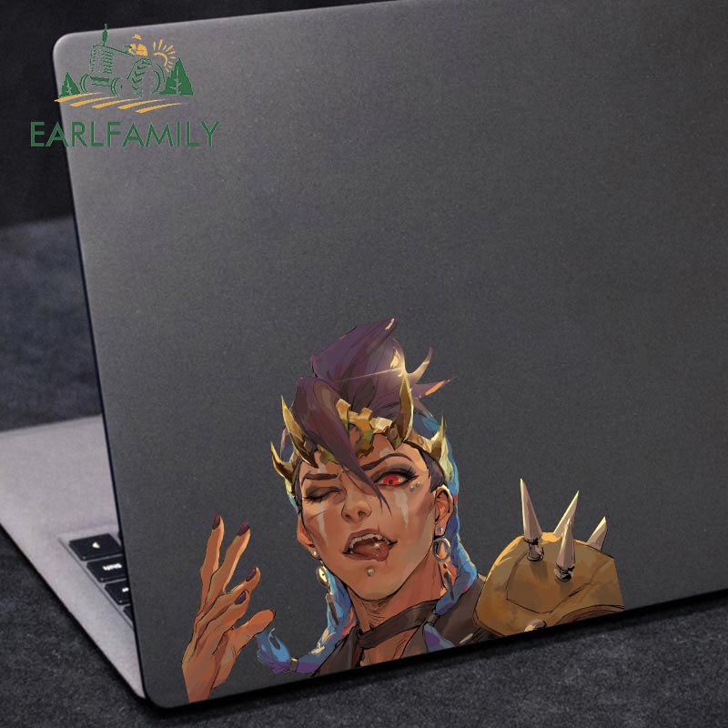 EARLFAMILY 13cm x 9.8cm Junker Queen's Kit Video Game Overwatch2 Car ...