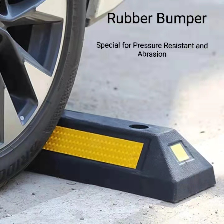 Heavy Duty Rubber Parking Stoppers Rubber Wheel Stoppers Parking ...