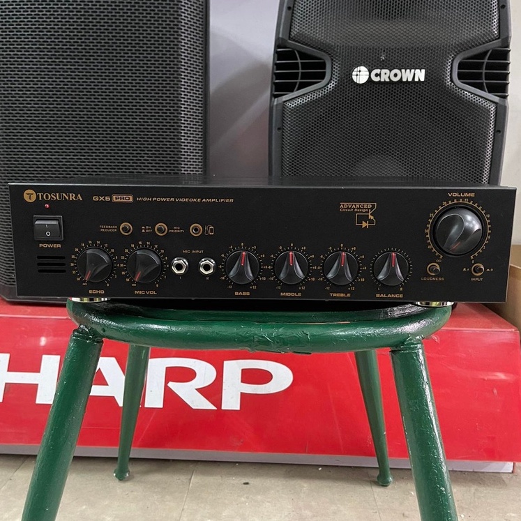 Tosunra GX5 PRO Amplifier 450watts per channel karaoke audio amplifier ...