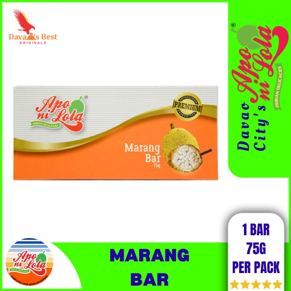 DBO Apo ni Lola Creamy Marang Bar 75grams | Special Sweet Delicacies ...