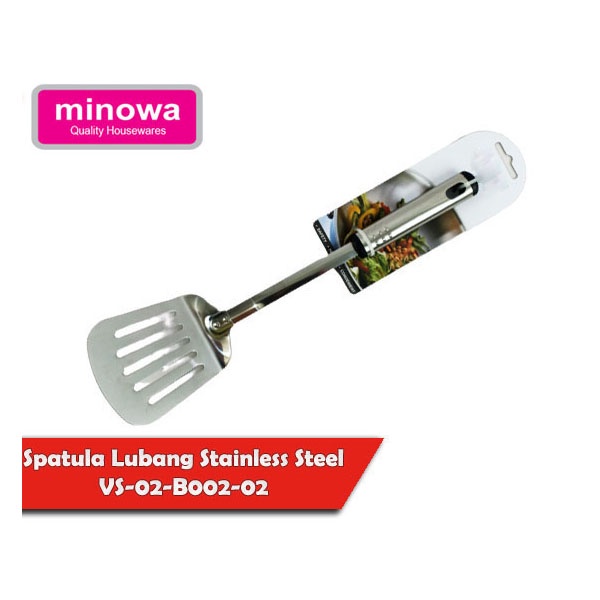Minowa Sodet / Stainless Steel Hole Spatula | Shopee Philippines