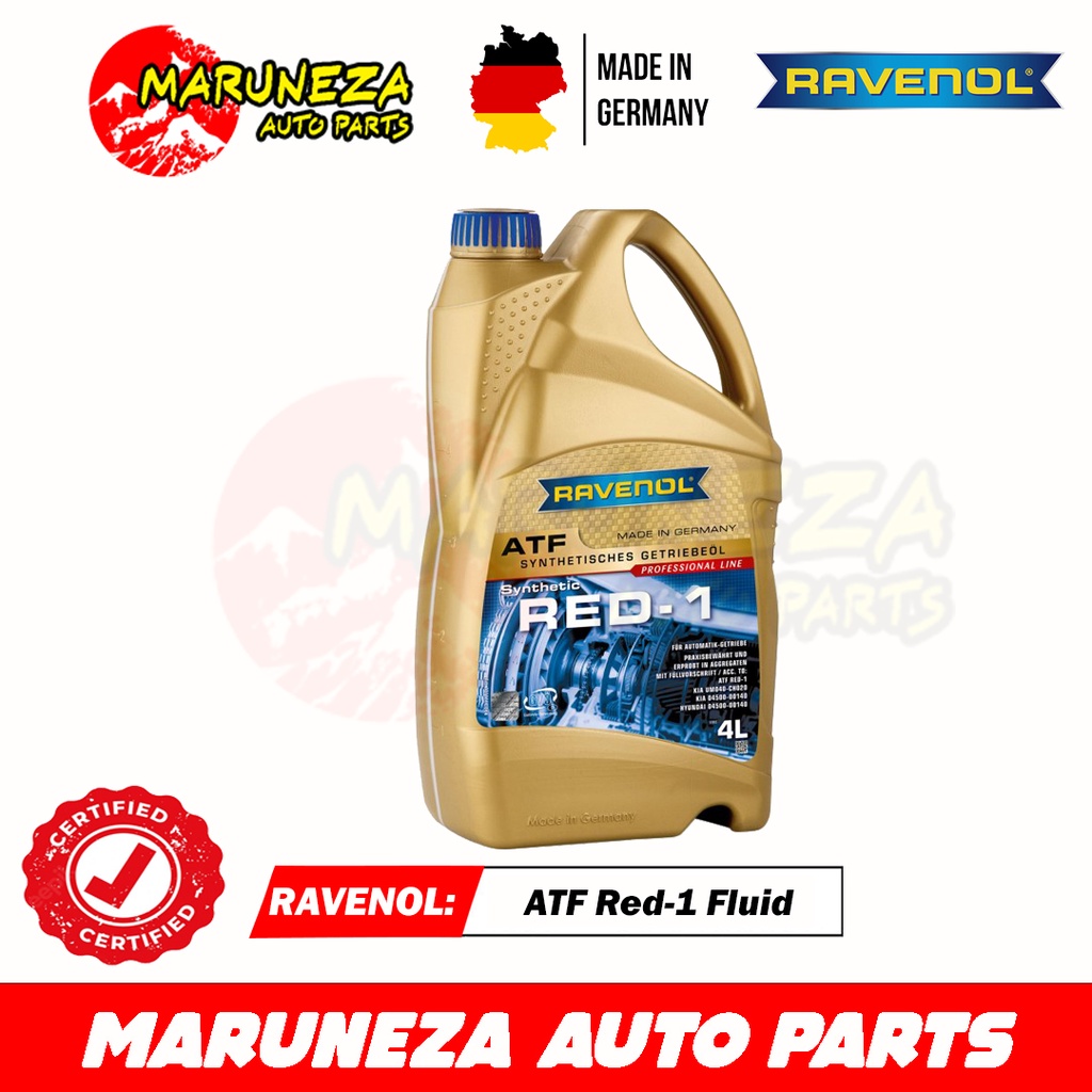 Ravenol ATF Red-1 Synthetic Gallon 4L | Shopee Philippines