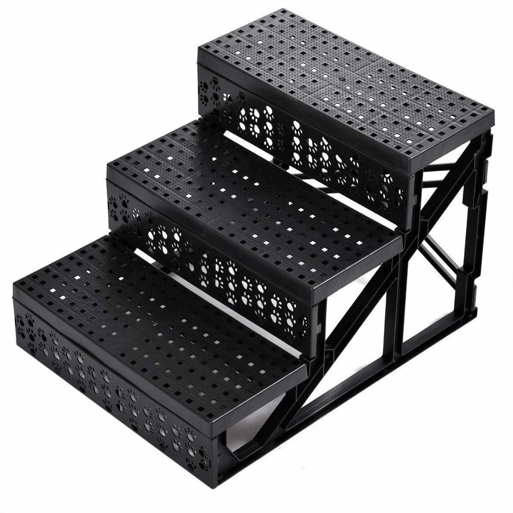Pet Stairs Three-Layer Detachable Assembly Chamfer Bed Step Small Pet ...