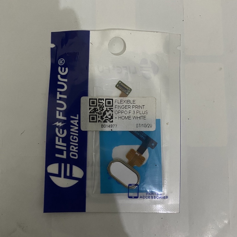 FLEXIBLE HOME FINGERPRINT OPPO F3 PLUS - WHITE | Shopee Philippines