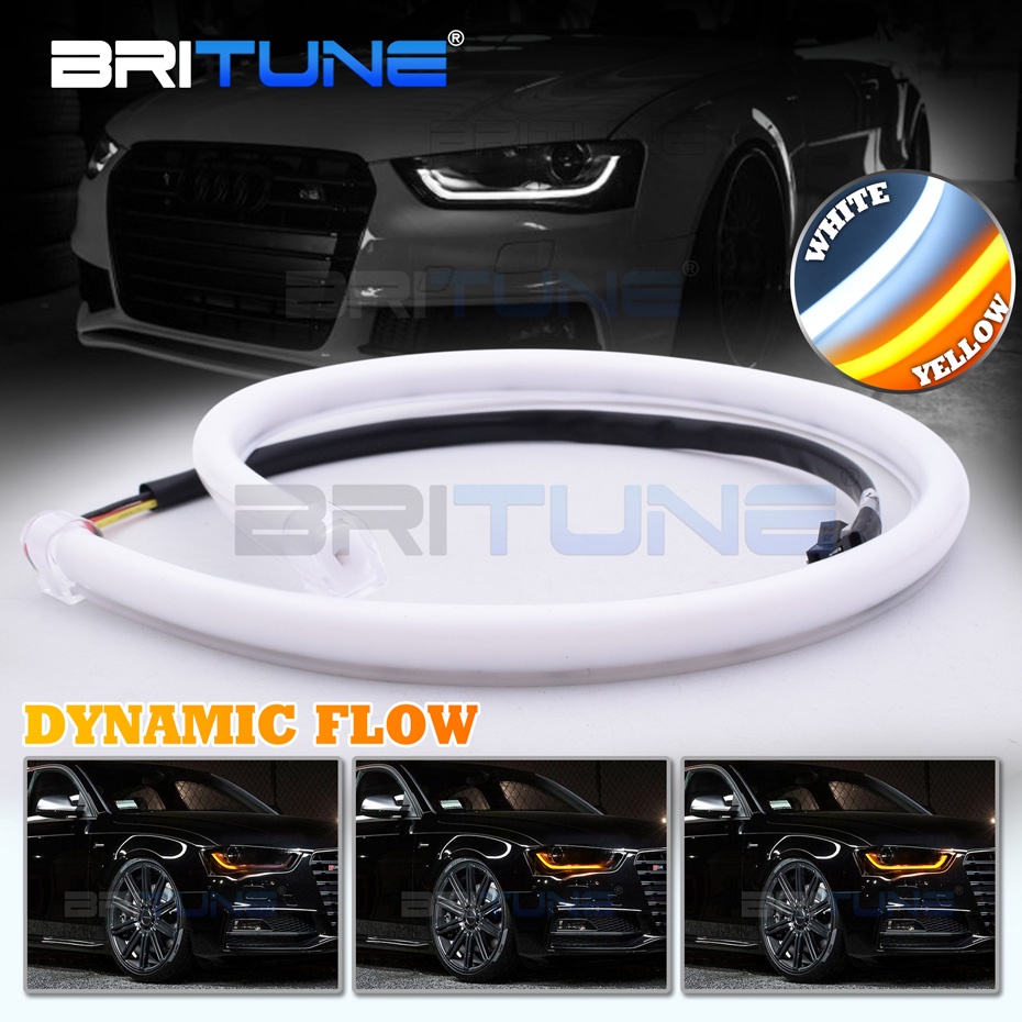 Universal Led Drl Headlights EWAY RGB 60CM LED Car DRL Daytime Running ...